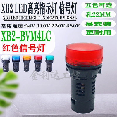 LED信号灯红色电源指示灯BVM4LC