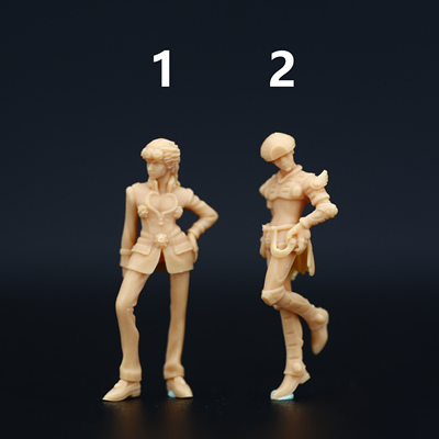 JOJO的奇妙冒险白模1/64人偶模型