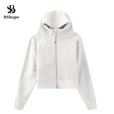BShape金标-纸片人空气感网球运动日常百搭连帽卫衣5617