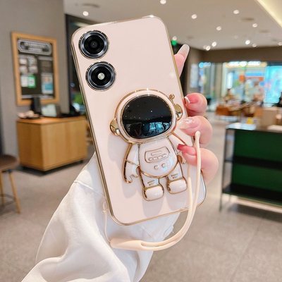 OppoA2X硅胶可爱带支架手机壳