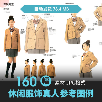 艺用人物照片造型动态姿势CG原插漫画绘画速写手绘素描参考图素材