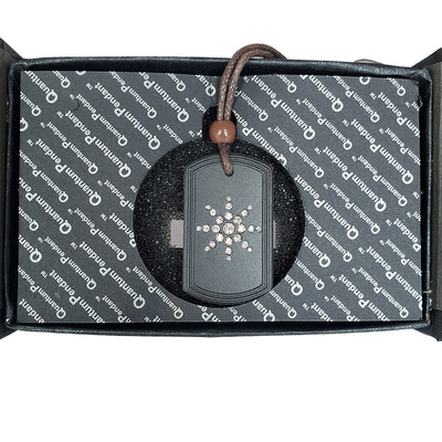 QuantumPendant方形棉绳带钻火