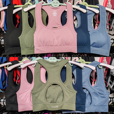 外贸运动内衣跑步无钢圈可拆垫透气速干美背心瑜伽健身文胸罩女