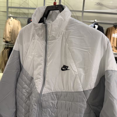 NIKE/耐克 THERMA-FIT男子运动休闲保暖宽松短款棉服 FB8196