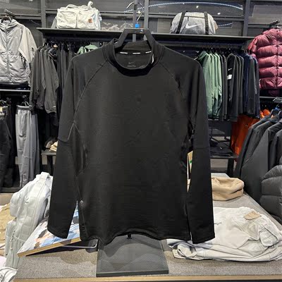 Nike/耐克 Pro男子秋冬运动跑步训练速干保暖薄绒紧身长袖 FB8516