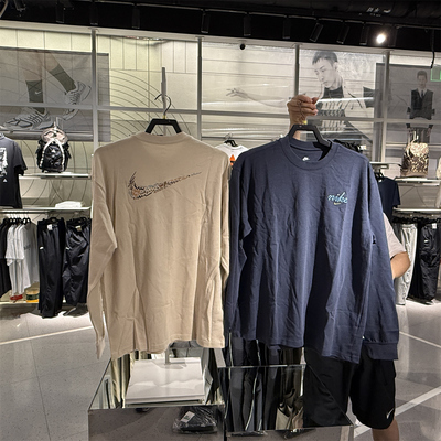 代购NIKE耐克男子NSW TEE LS M90 LBR CRFT运动休闲长袖T恤HQ8166