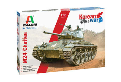 ITALERI拼装坦克模型霞飞M24