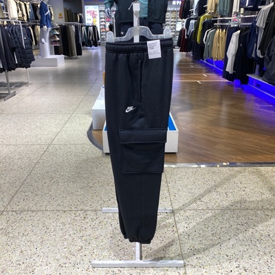 Nike耐克男卫裤25冬新款运动裤宽松加绒针织收口长裤FN3809-063