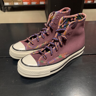 Converse匡威正品1970男女民族风休闲高帮帆布鞋A04406