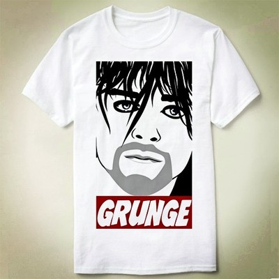 Kurt Cobain 科特柯本 Nirvana 涅磐乐队 新款 定制  T-Shirt T恤