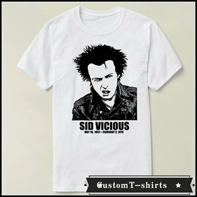 Sid Vicious席德·维瑟斯   文化衫短袖男女 T恤T-shirt7