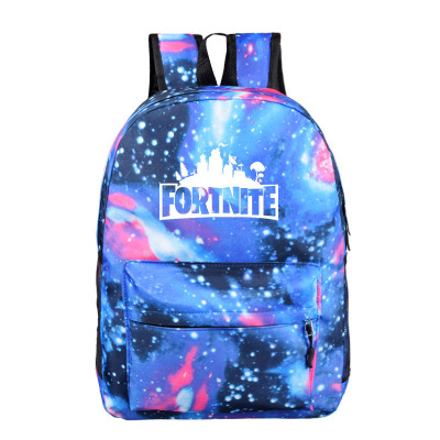 堡垒之夜Fortnite书包游戏周边USB充电包夜光星空书包炫酷双肩包