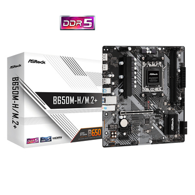 华擎B650M-H/M.2+游戏主板AMD