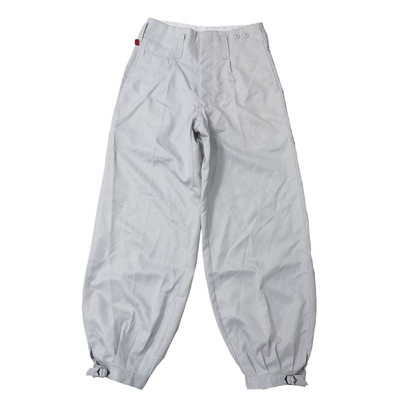 宽松加长裤脚插袋直筒工装长裤