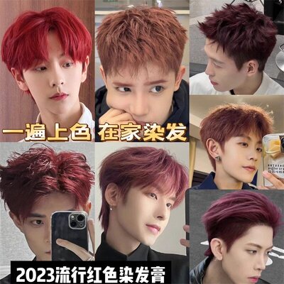 男士专用颜色染发剂纯天然无刺激