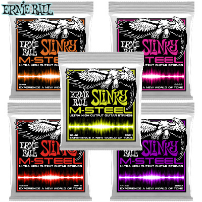 美国Ernie Ball 2921 2923钴缠绕M-Steel电吉他EB琴弦009 010 011
