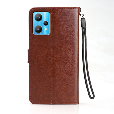 适用NARZO50PRO 5G手机壳6.40英寸RMX3395外壳翻盖保护套皮夹relame全包relme男士Raelme新款reale防摔OPPO钱