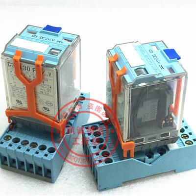 原装西班牙RELECO宜科继电器C3-A30FX DC24V加底座 S3-B 整套询价