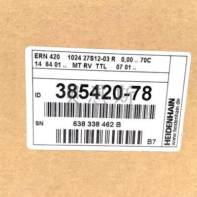 385420-78 ERN420 1024 27S12-03海德汉原装全新进口编码器现询价