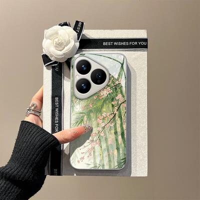 适用华为荣耀新款个性玻璃壳