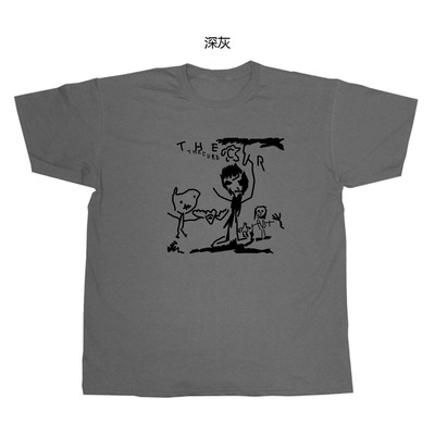 the cure end of the world治愈哥特摇滚手绘设计感纯棉短袖T恤