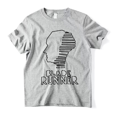 blade runner银翼杀手-赛博朋克风夏季轻薄柔软垂感短袖T恤