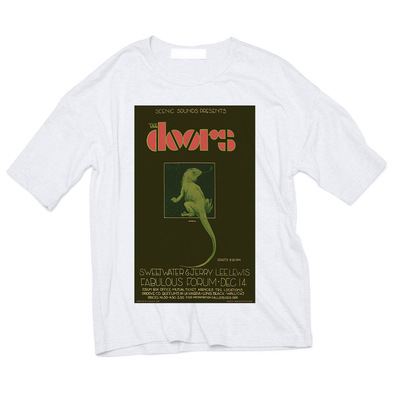 经典摇滚大门the doors jim morrison男女宽松舒适极柔莫代尔T恤