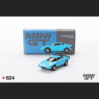 MINIGT蓝旗亚Stratos合金车模型