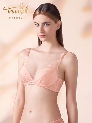 Triumph/黛安芬Premium金致木兰新品内衣女小胸聚拢文胸11R1978