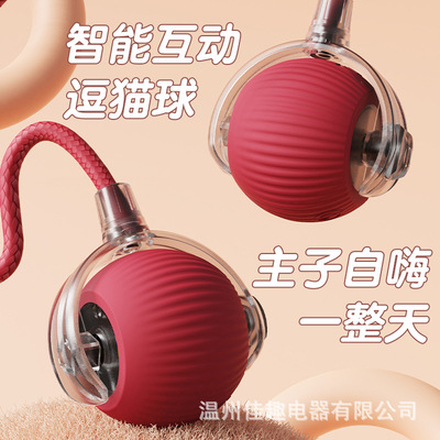 跨境耐咬自动逗猫球自嗨解闷神器宠物用品猫咪玩具猫玩具宠物玩具