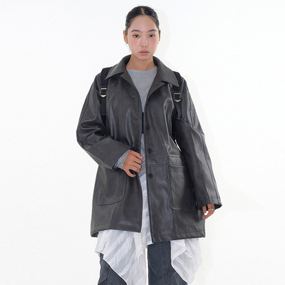 韩代Raucohouse复古夹克外套