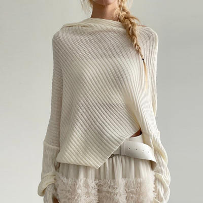 diagonaloffshawlhoodknit