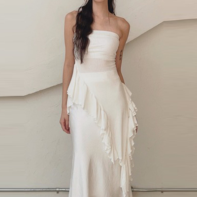 adeliofrillknittopdress