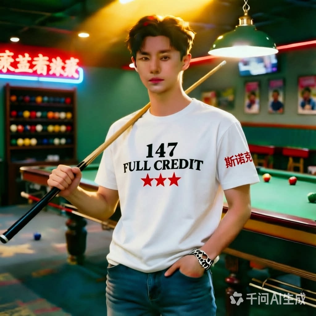 147 FULL CREDIT绅士运动品牌春秋男女夏季短袖纯棉T恤777~187A