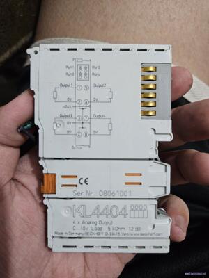 倍福模块 功能包好 成色漂亮 KL4404议价商品