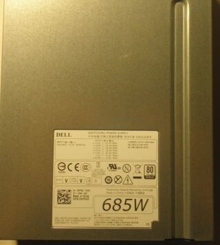 DELL Precision T3610  685W power suply F685EF-00 WPVG2