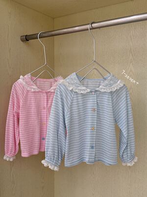 现货·7Seven·26夏童装夏季新款纯棉防晒女童夏季透气甜美防晒衣