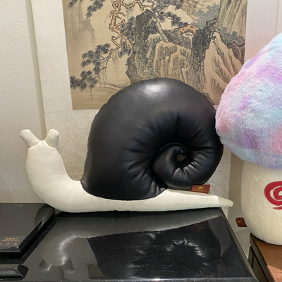 荷乐玩具heleworld收藏版纯手工真皮玩偶末日蜗牛毁灭蜗牛限量