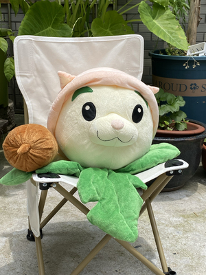 荷乐玩具Heleworld植物大战僵尸玩偶猫尾草2013年绝版收藏仅40个