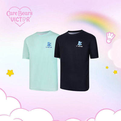 VICTOR/威克多 Care Bears爱心熊联名系列 羽毛球服 T-4502CBC