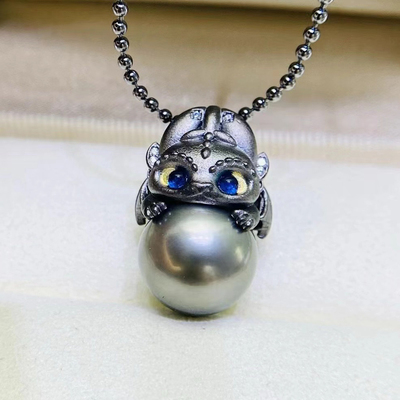 阿飞珍珠配件纯银吊坠工厂直销