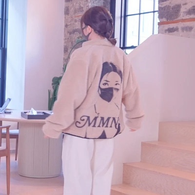 云绒羊羔绒联名限量夹克xxDoll