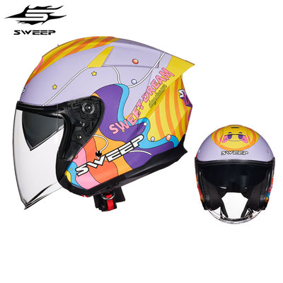 SWEEP半盔四季通用半盔