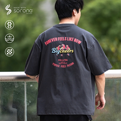 BTB255G索罗娜凉感鹦鹉T恤