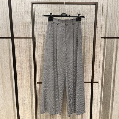 Maxmara百搭自然腰休闲长裤