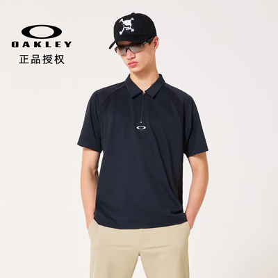 【运动机能】OAKLEY 欧克利 26SS GOLF系列半拉链速干短袖Polo衫