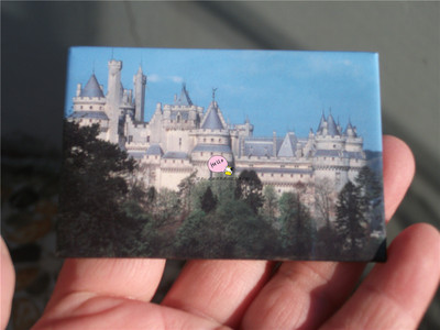 法国当地冰箱贴 皮埃尔丰城堡 CHATEAU DE PIERREFONDS 欧洲原产