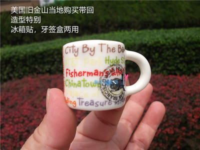 旅游纪念冰箱贴美国旧金山