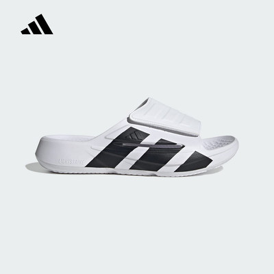 adidas阿迪达斯运动2026夏中性拖鞋 JS3584