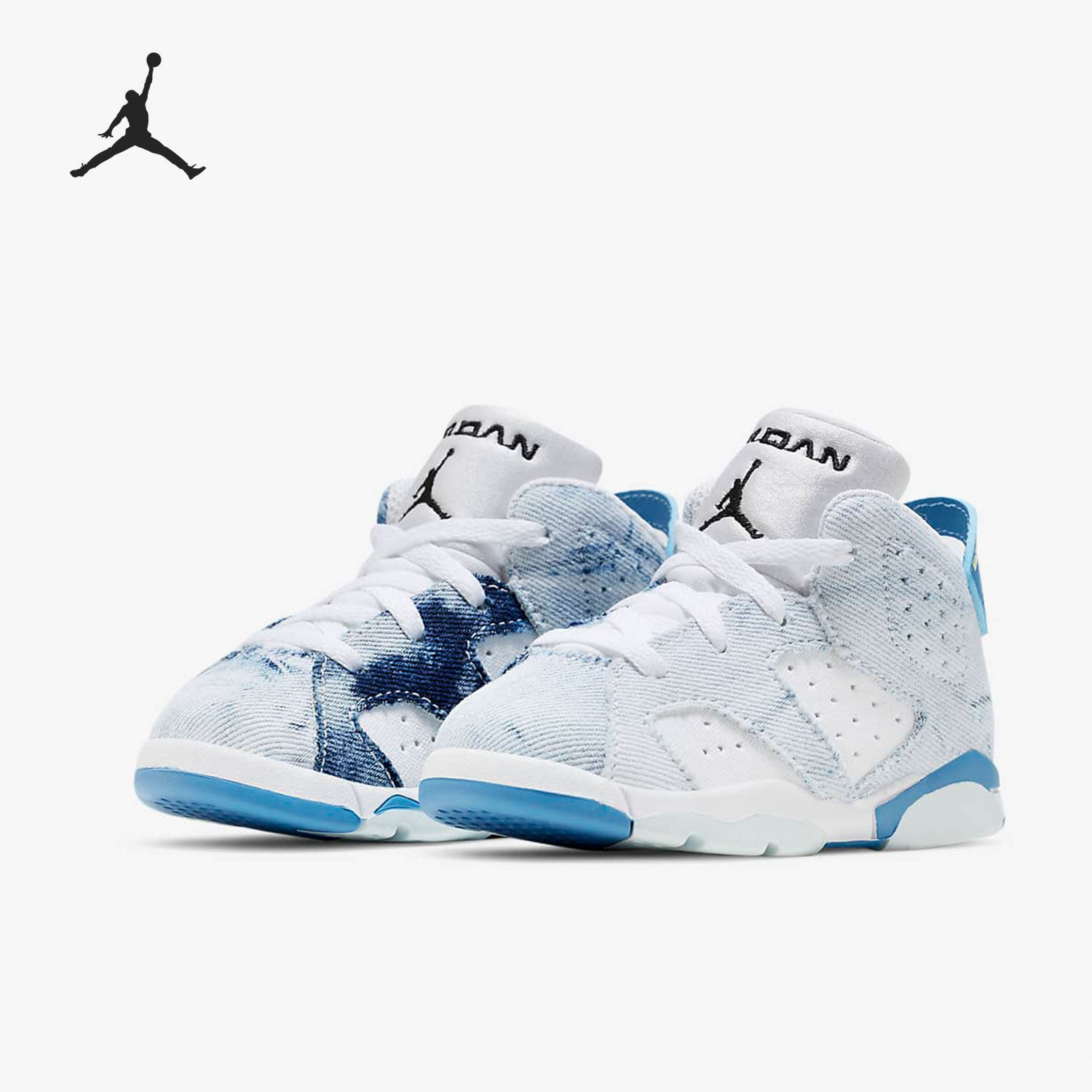 Nike/耐克正品JORDAN 6 RETRO复刻婴童篮球运动鞋 DX6177-100_虎窝淘